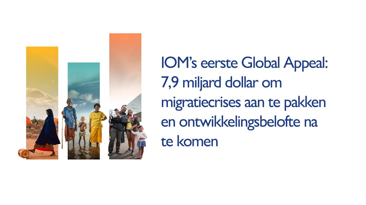 IOM’s eerste Global Appeal: 7,9 miljard dollar - IOM Nederland